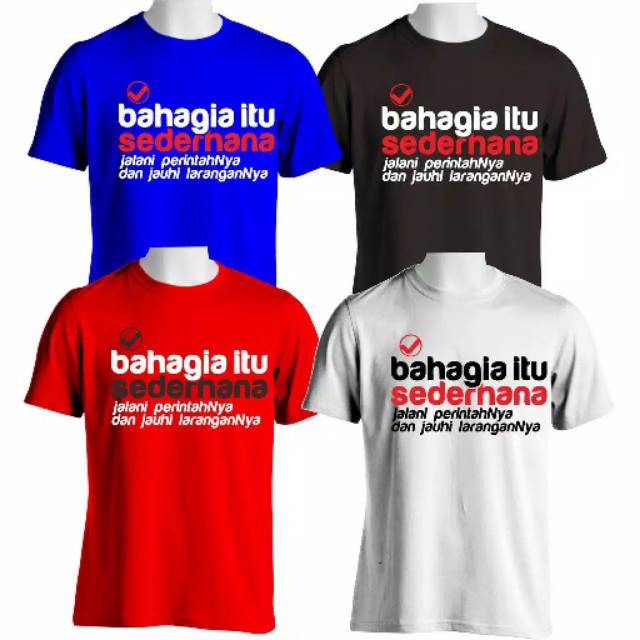Jual BAHAGIA ITU SEDERHANA /KAOS COUPLE FAMILY KELUARGA/KAOS SANTAI ... Jual BAHAGIA ITU SEDERHANA /KAOS COUPLE FAMILY KELUARGA/KAOS SANTAI ...