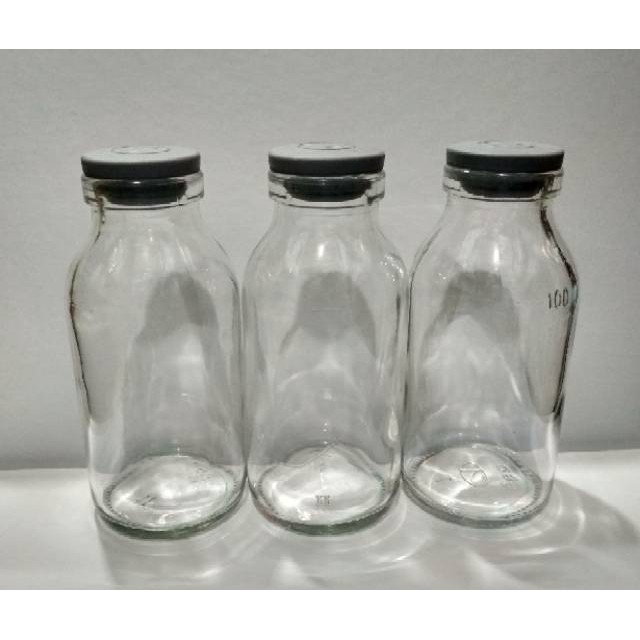 Jual Botol ASI ASIP Kaca 100ml / Botol Milkshake / Botol ASIP Steril ...