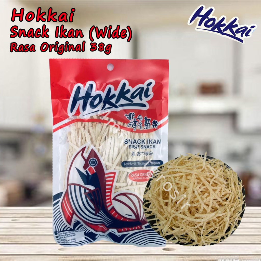 Jual Hokkai / Snack Ikan / Rasa Original / Wide 38g Indonesia|Shopee ...