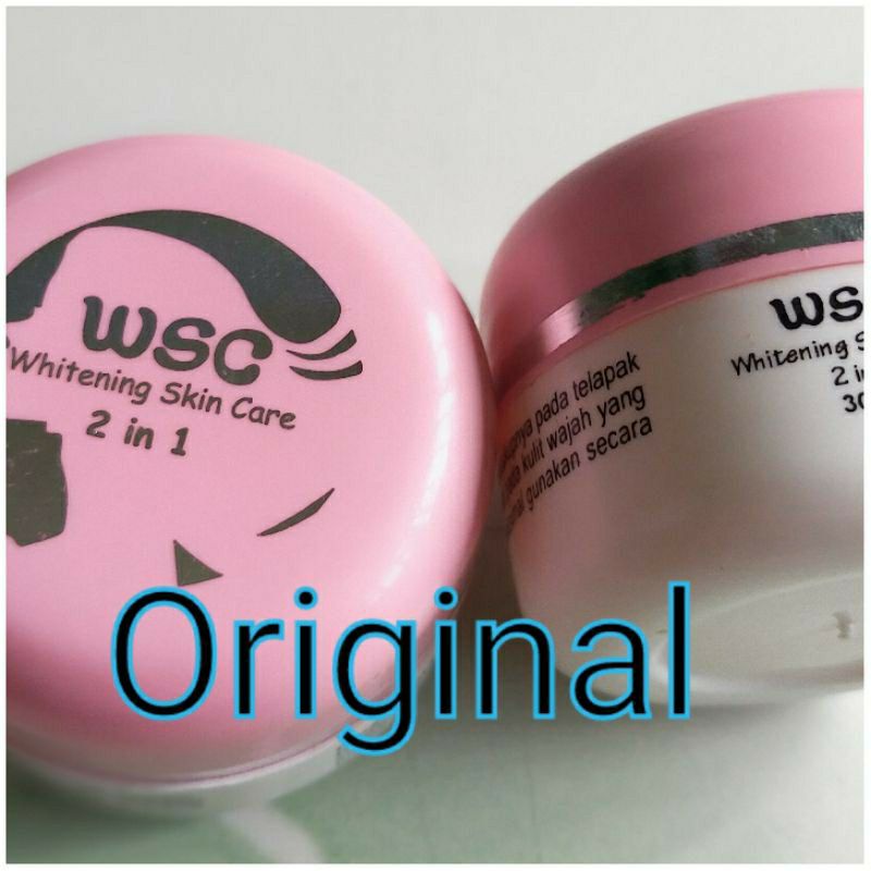 Jual WSC skincare 30gr ori | Shopee Indonesia