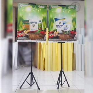 Jual Tripod banner 2 sisi plus printing (bahan KD Board ukuran 60x80 ...