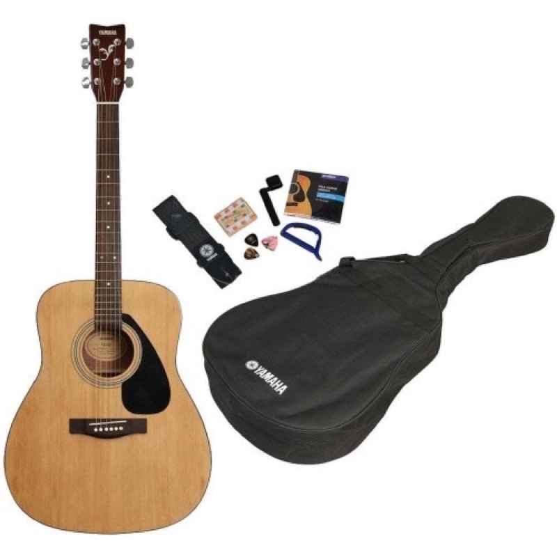 Jual Gitar YAMAHA F310 ORIGINAL Akustik Elektrik Listrik Tunner HSY 400 T PREMIUM FREE PACKING ...