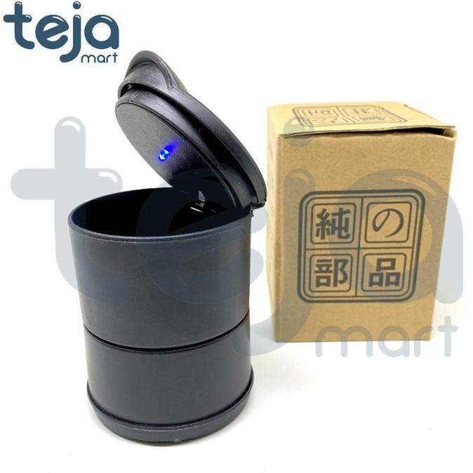 Jual Asbak Mobil Otomotif Portabel LED Car Tempat Sampah Tempat Uang ...