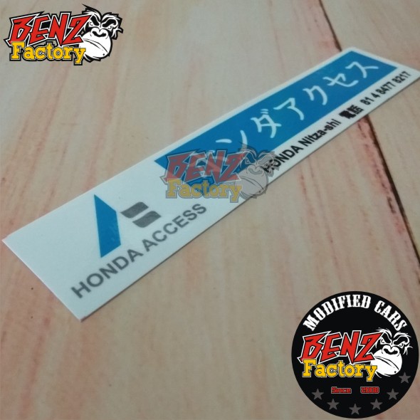 Jual STICKER TEMPEL LUAR LONG HONDA ACCESS | Shopee Indonesia