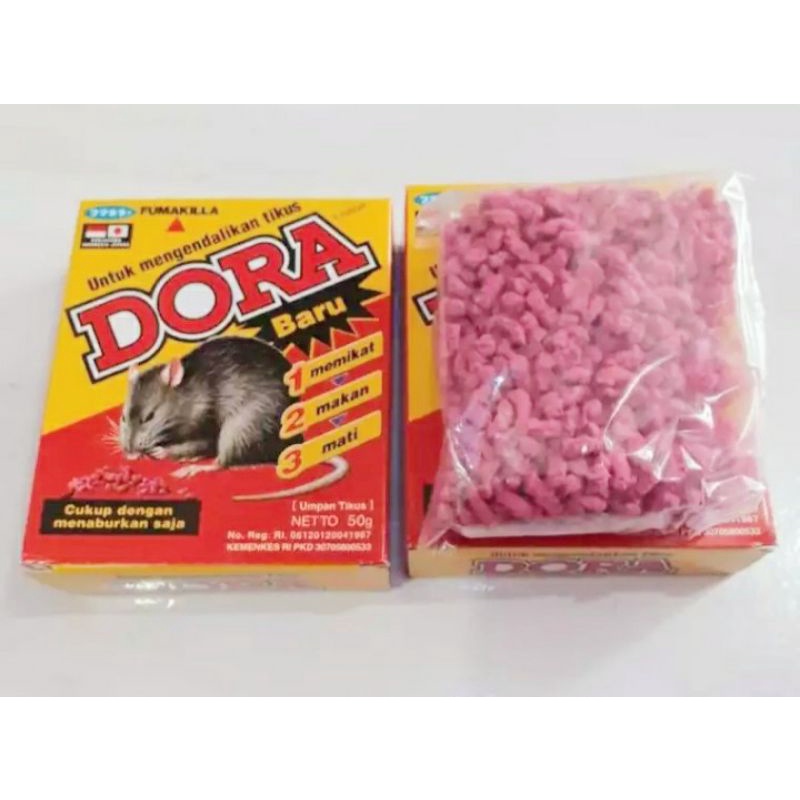 Jual racun tikus obat tikus dora pembasmi hama 50g | Shopee Indonesia Jual racun tikus obat tikus dora pembasmi hama 50g | Shopee Indonesia