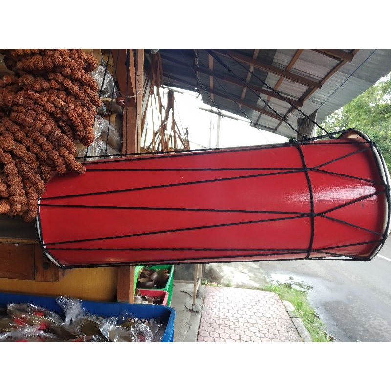 Jual Kendang Gendang Panjang 40cm Mainan Edukasi Anak Tradisi Khas Bali ...