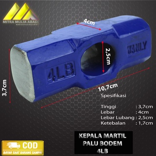 Jual PALU BODEM MARTIL BESAR 4 LB / 4LBs | Shopee Indonesia