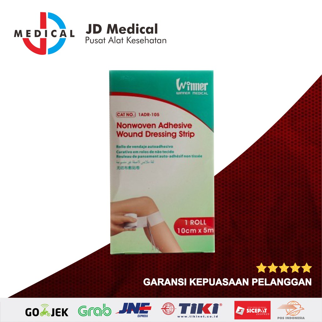 PLESTER LUKA 10X5 cm WINNER ADHESIVE HYPAFIX | Shopee Indonesia