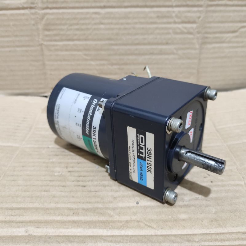 Jual ORIENTAL MOTOR GEARBOX 220V AC 15W RATIO 1:100 14rpm | Shopee Indonesia