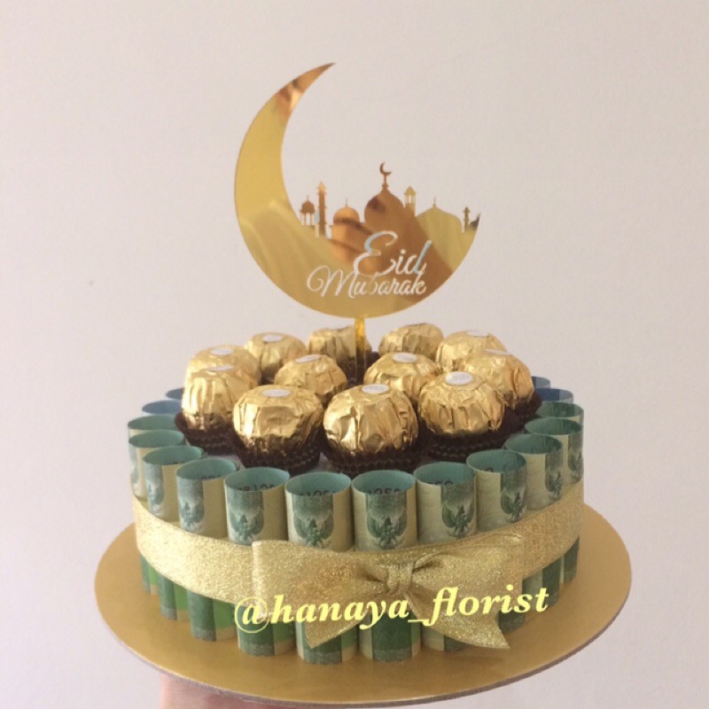 Jual Money Cake Kue Duit Asli edisi lebaran Parsel Lebaran Unik Hampers ...