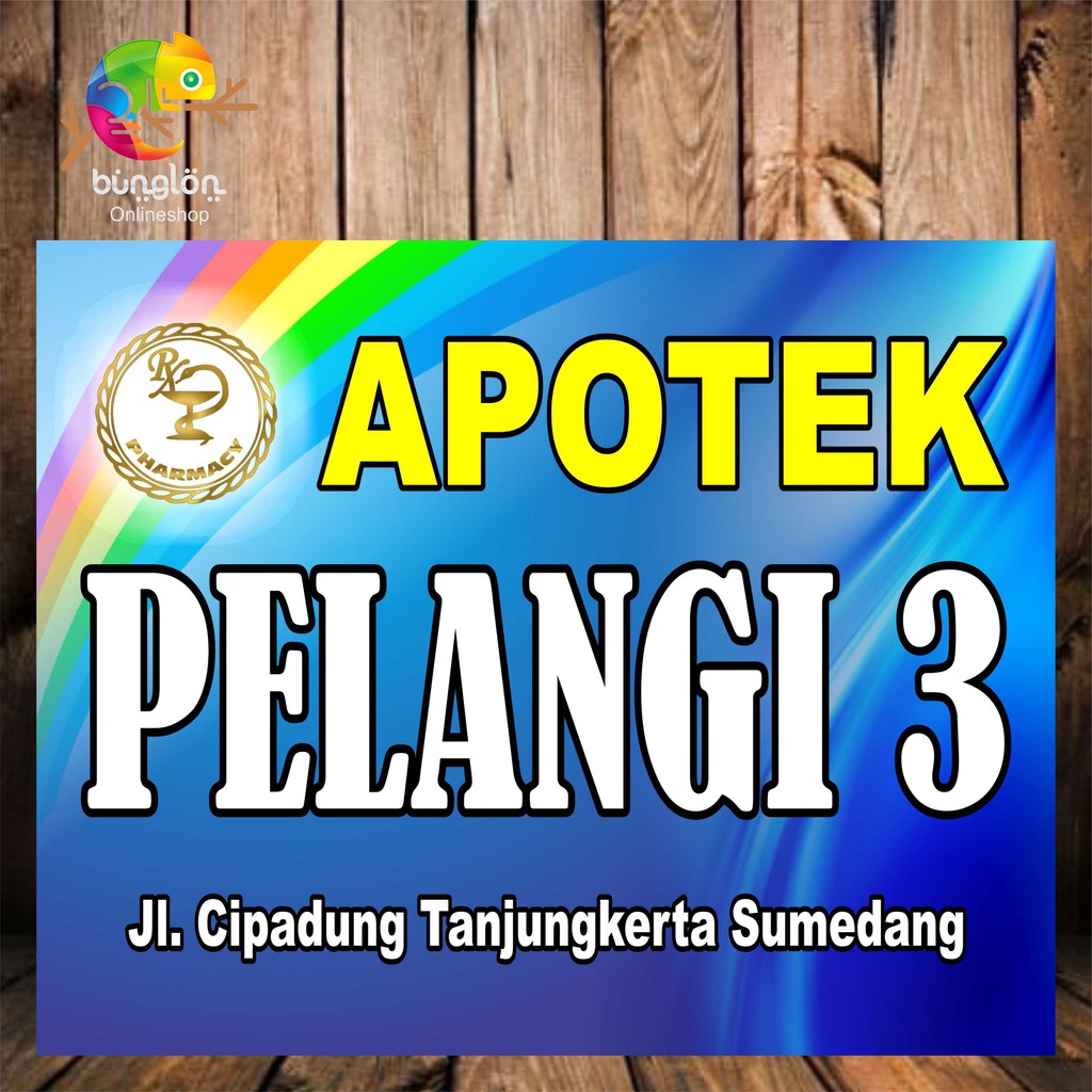 Jual Spanduk, Banner Plang Apotek Indonesia|Shopee Indonesia