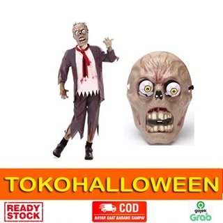 Jual topeng horror acara halloween party mask clown | Shopee Indonesia