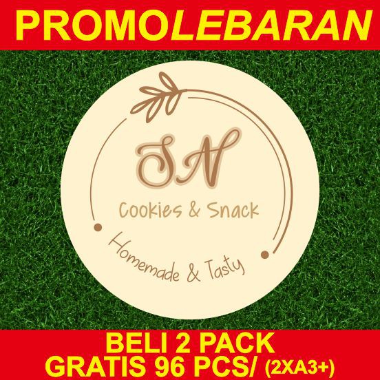 Jual STIKER LABEL PRODUK LINGKARAN "COOKIES" | Shopee Indonesia