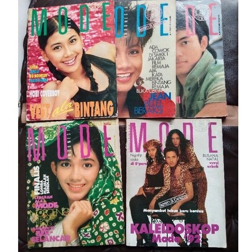 Jual majalah jadul majalah MODE Indonesia edisi 90an | Shopee Indonesia