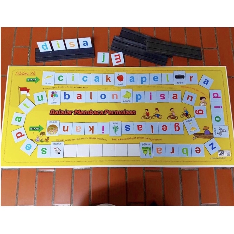 Jual puzzle belajar membaca permulaan | Shopee Indonesia