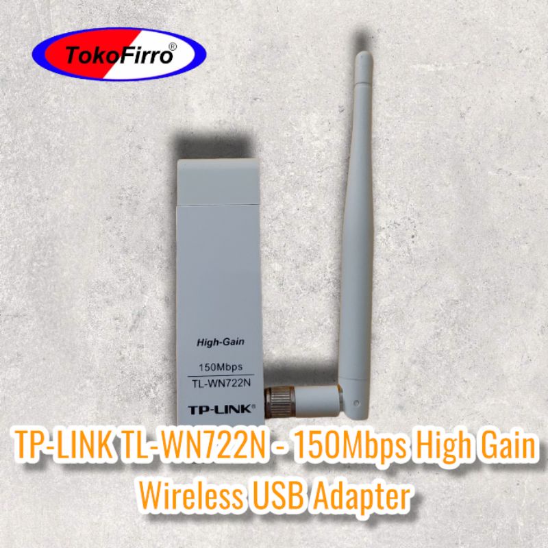 Jual TP-LINK TL-WN722N - 150Mbps High Gain Wireless USB Adapter (2nd ...