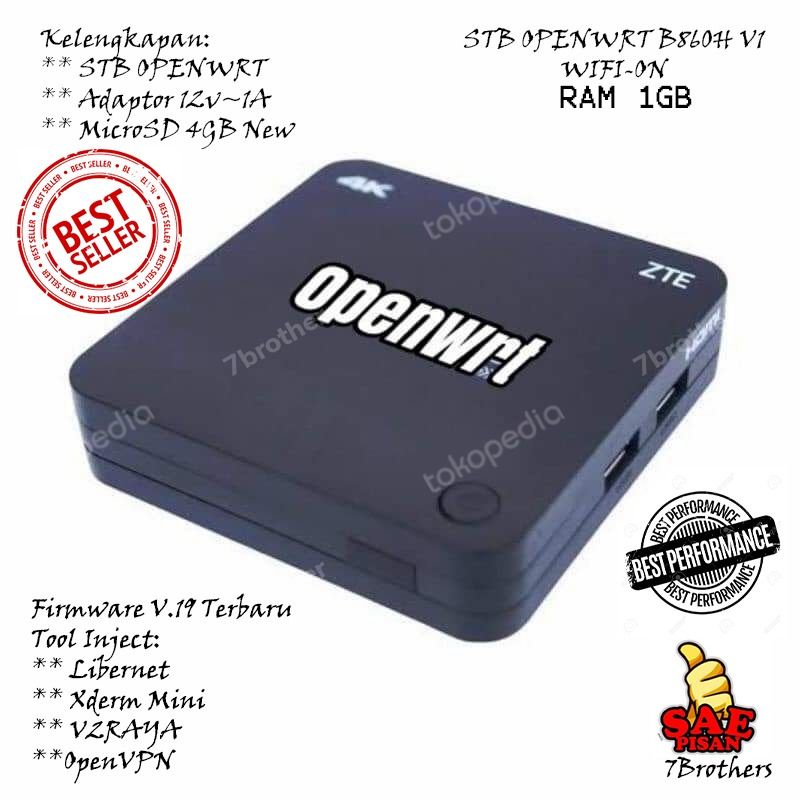 Jual STB OPENWRT B860H WIFI ON V1 | Shopee Indonesia