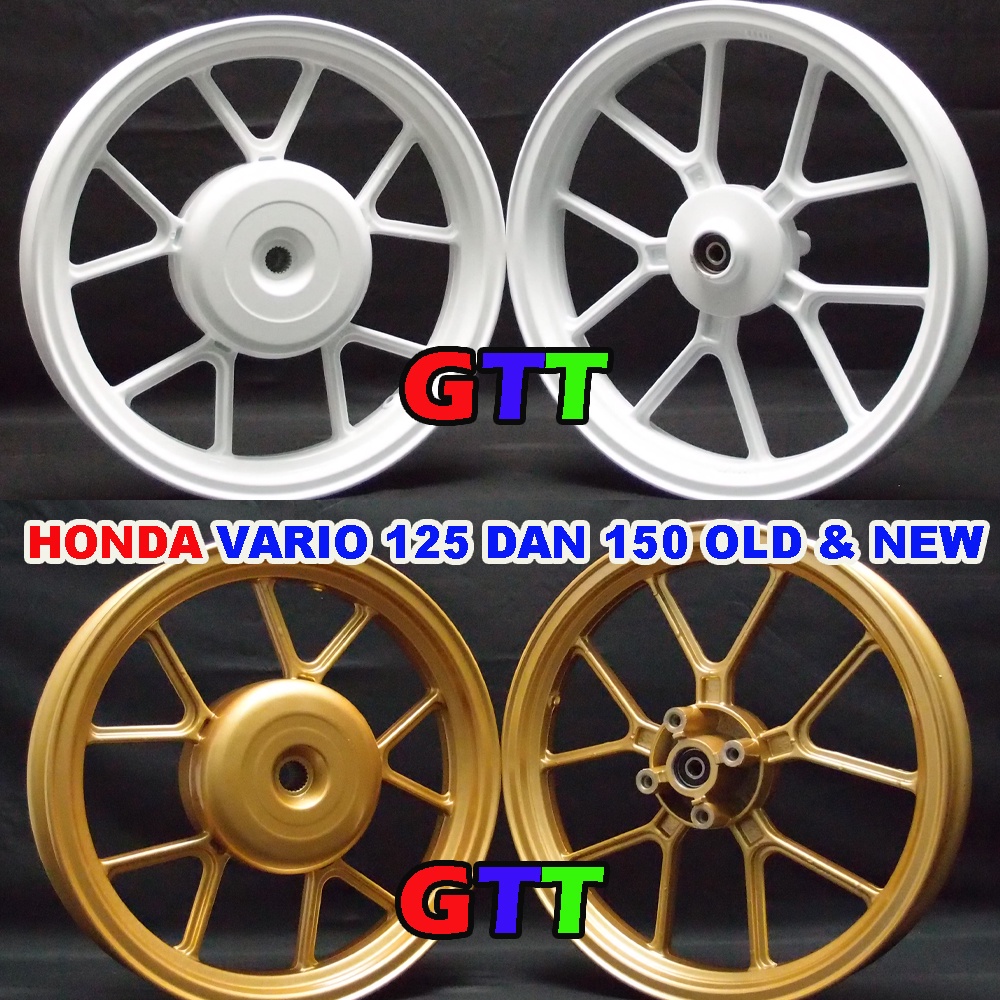 Jual VELG RACING VROSSI HONDA VARIO 150 / 125 OLD LAMA LUBANG BAUT DISC ...