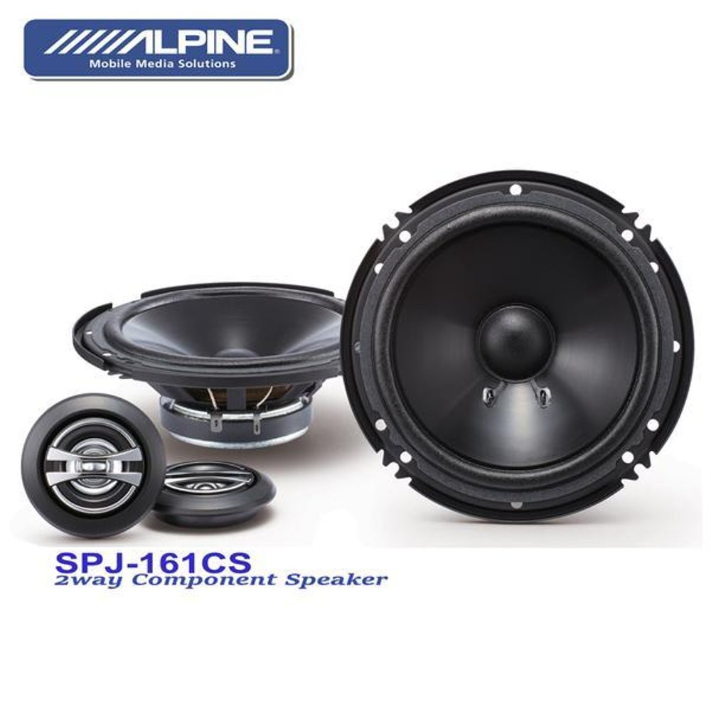 Jual Alpine SPJ 161CS Speaker Split 2 way Berkualitas | Shopee Indonesia