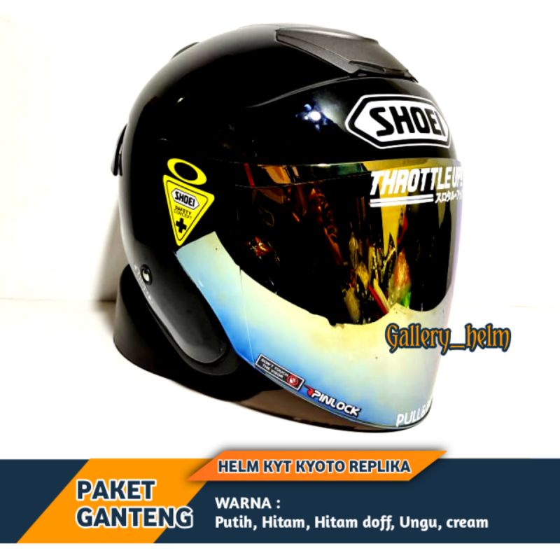 Jual HELM DYR OSAKA HITAM GLOSSY | PAKET GANTENG HELM DYR | Shopee ...