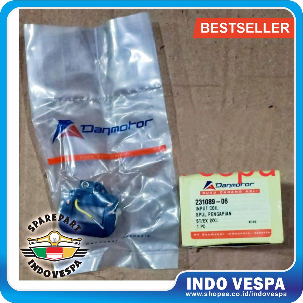 Jual SPUL CDI SEPUL HIDUP SPULL PENGAPIAN VESPA ORIGINAL DANMOTOR ...
