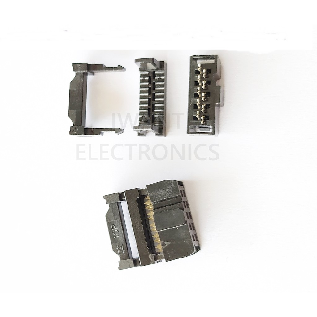 Jual 10 PIN IDC SOCKET 10PIN FEMALE | Shopee Indonesia
