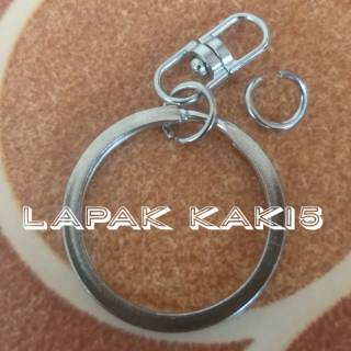 Jual Gantungan kunci ukuran 2,8 cm / 28 mm model ring pipih / ring ...