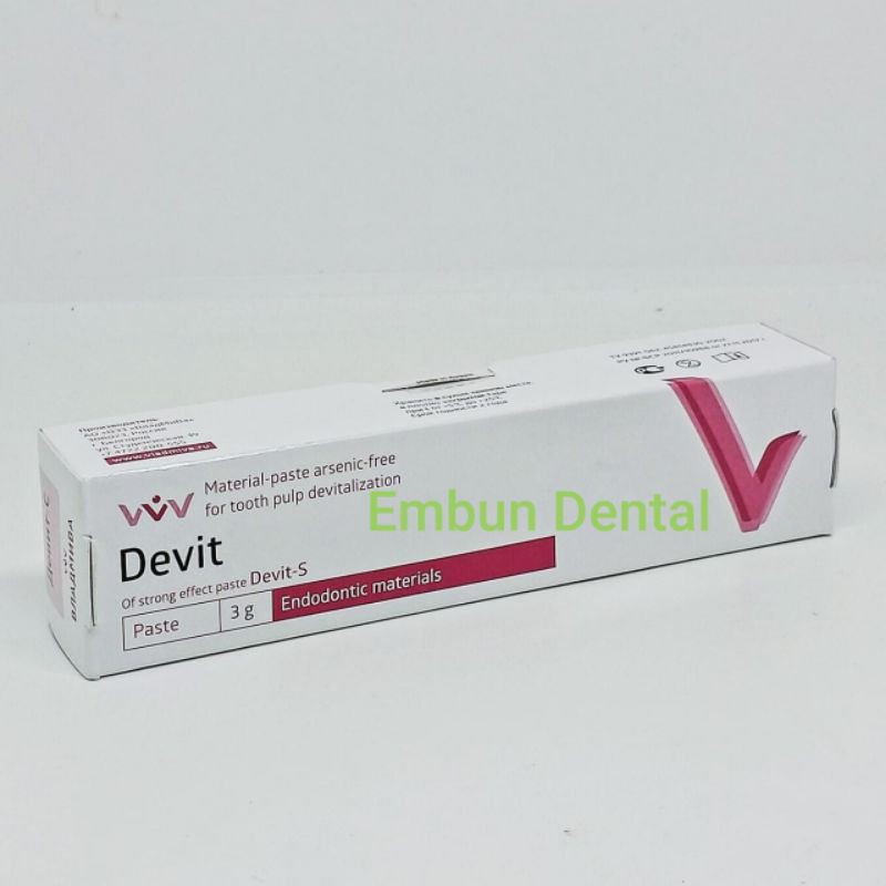 Jual Dental Devitec Devit Devitalisasi Pulpa non Arsen Indonesia|Shopee ...