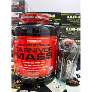 Jual CARNIVOR MASS GAINER 6 lbs lb MUSCLEMEDS BEEF PROTEIN | Shopee ...