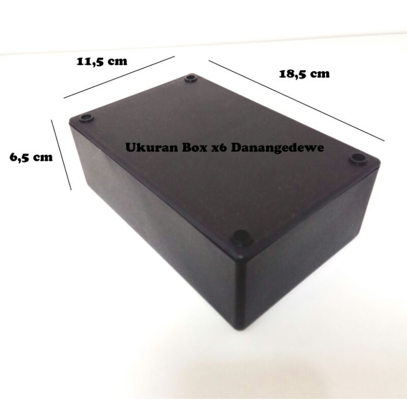 Jual Box X6 box komponen box hitam enclouser Indonesia|Shopee Indonesia