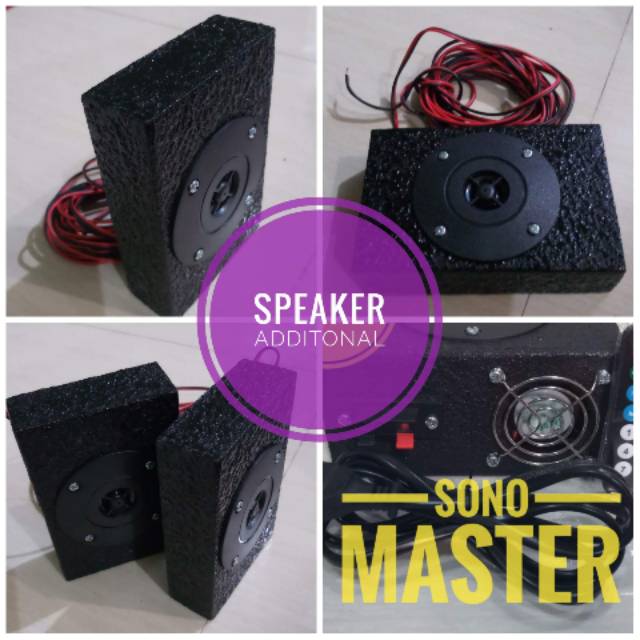 Jual Speaker Tambahan utk Sono Master - SONOMASTER dg kabel 5 mtr ...