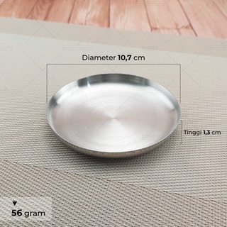Jual Piring Kecil Korea Pisin Stainless Steel Wadah Tempat Acar Kimchi ...