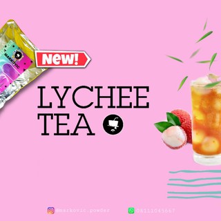 Jual Bubuk Minuman Leci Tea Markovic Mix 1kg | Shopee Indonesia