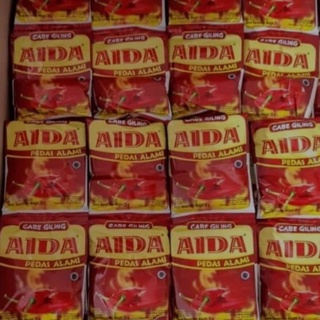 Jual AIDA Bubuk Cabe kemasan Sachet @25 gram | Shopee Indonesia