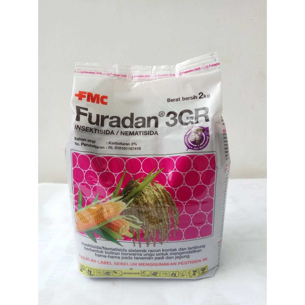 Jual Furadan 3 GR Kemasan 2 KG Indonesia|Shopee Indonesia