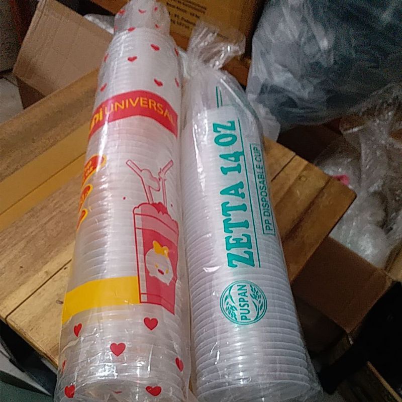 Jual gelas cup oz murah 1 roll isi 50 pcs 12 oz 14 oz 16 oz lampung ...