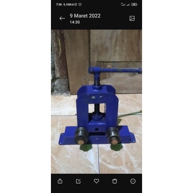 Jual alat tekuk besi, alat bending besi, alat roll besi, penekuk, bulat ...