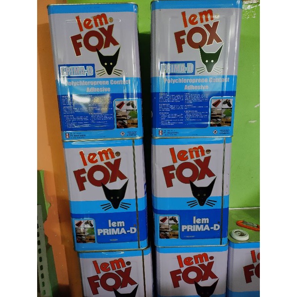 Jual Lem fox Kuning Prima - D (1 Blek / 10Kg) | Shopee Indonesia