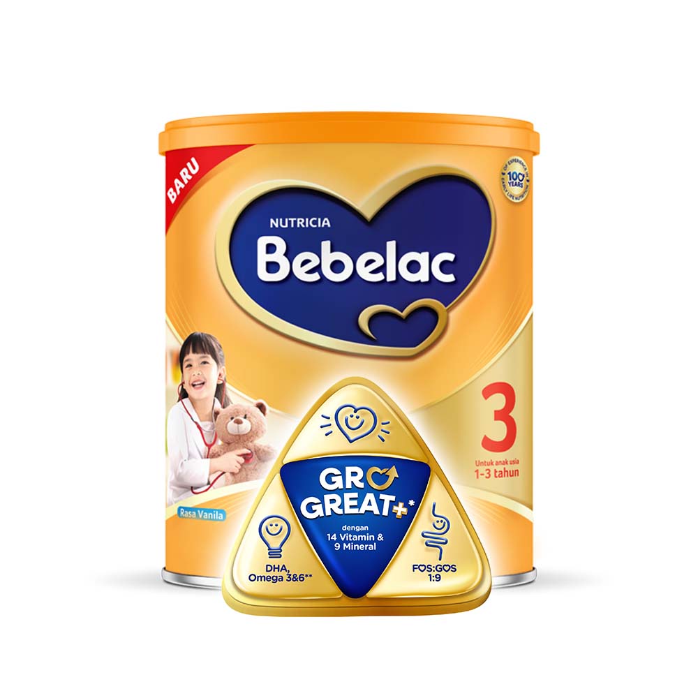 Jual Bebelac 3 Vanila Susu Pertumbuhan Bubuk 800 gr Indonesia|Shopee ...