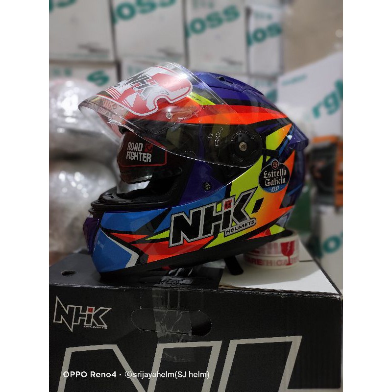 Jual HELM NHK GP PRIME GP EDITION ULTRA RYUSEI DRAKBLUE GLOSY ONGKIR ...