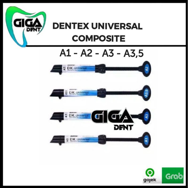 Jual COMPOSITE TAMBAL GIGI DENTEX UNIVERSAL | Shopee Indonesia