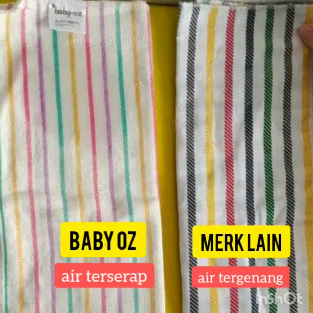 Jual ORIGINAL Baby Oz Jumbo Alas Ompol Garis Perlak Popok Kain JUMBO ...