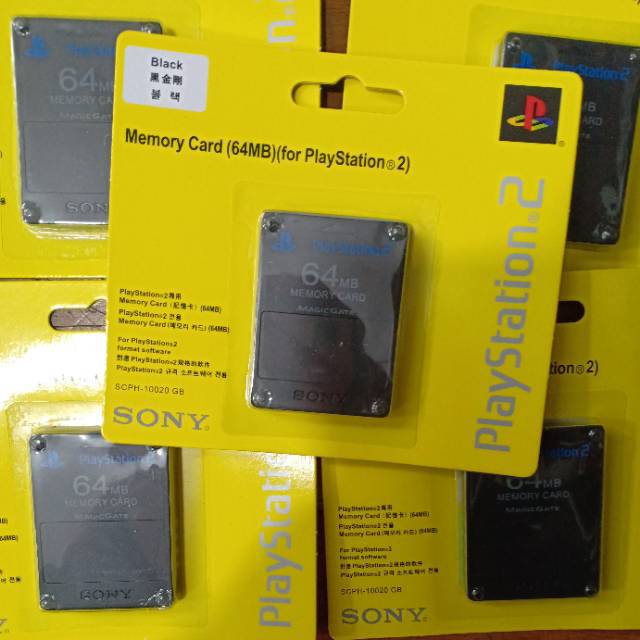 Jual MEMORY CARD / MC PS 2 64 MB HITAM | Shopee Indonesia