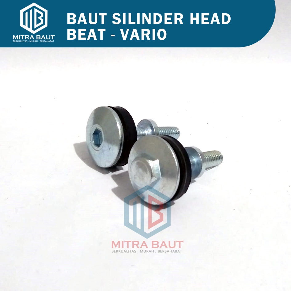 Jual Baut Silinder Head Honda Matic /Baud Tutup Head Cover Mesin ...
