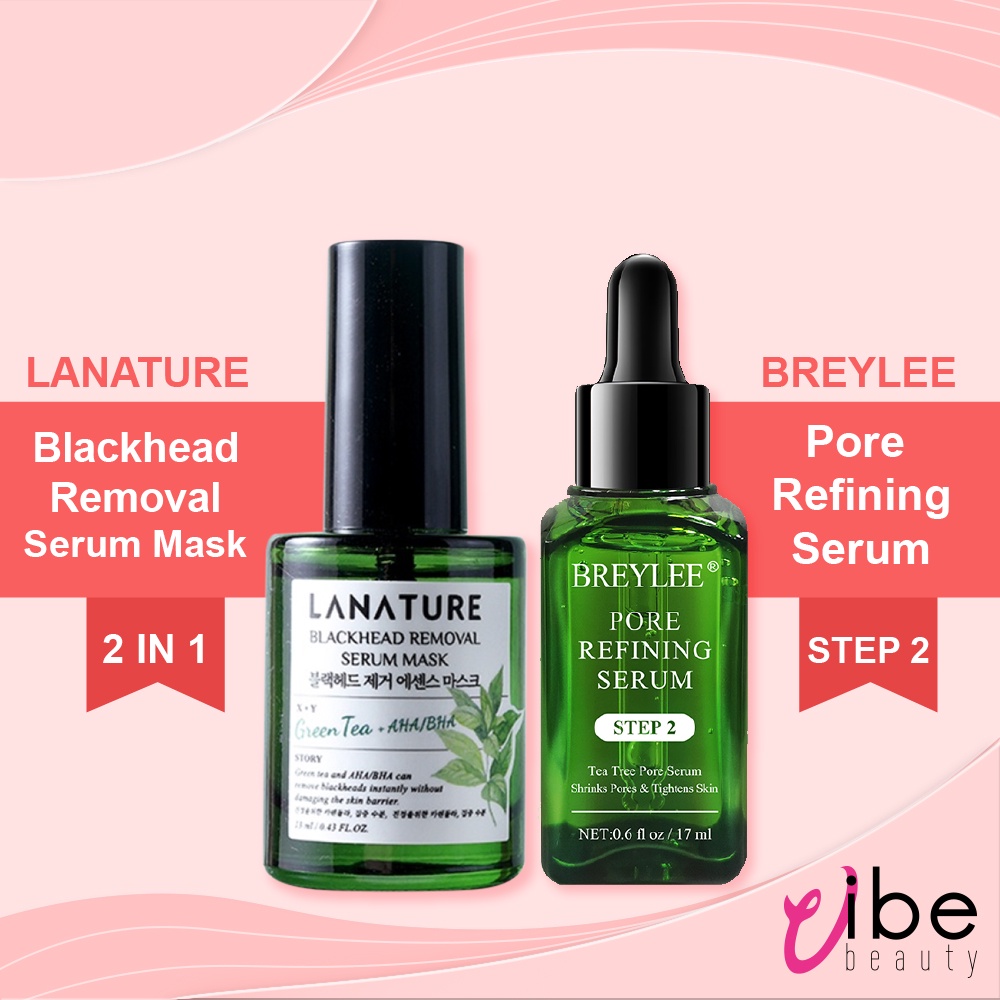 Jual LANATURE Blackhead Serum Mask Skin Repair 13g and BREYLEE Step 2 ...