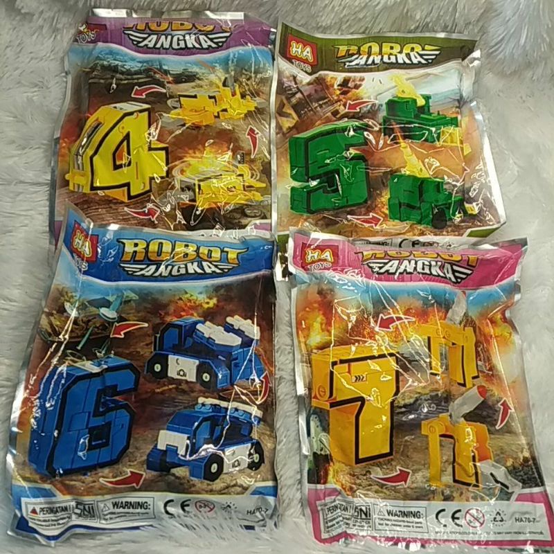 Jual robot rakit angka | Shopee Indonesia