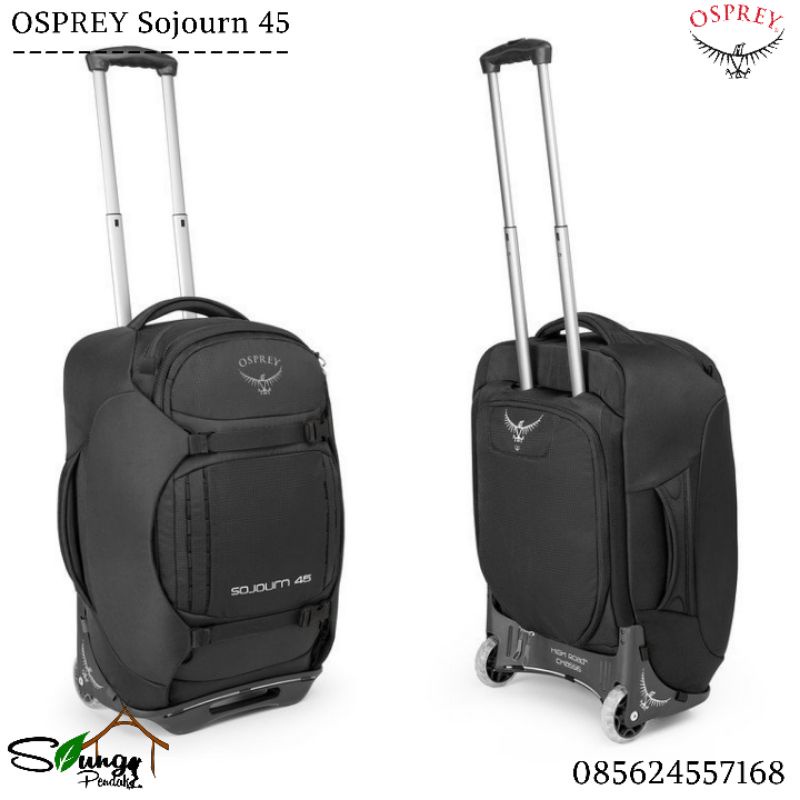 Jual Tas Travel Trolley Backpack Osprey Sojourn 45L / 22" Original Best ...