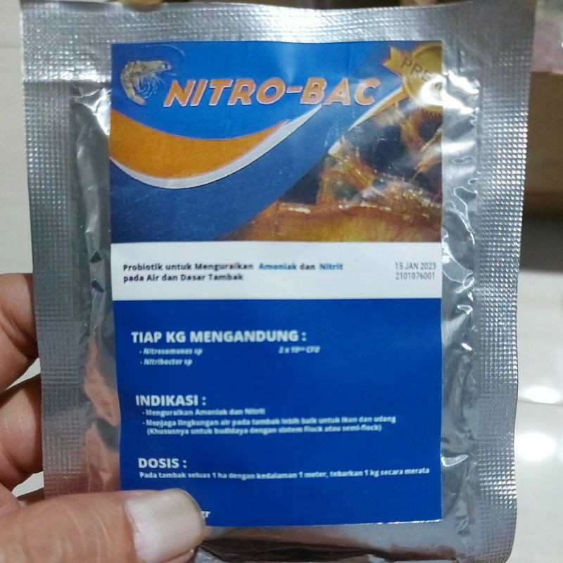 Jual Probiotik Bakteri Starter Nitrobacter Nitrosomonas Nitrobac 30gram ...