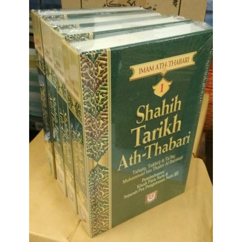 Jual Buku Shahih Tarikh At-Thabari 1 Set 4 Buku Indonesia|Shopee Indonesia