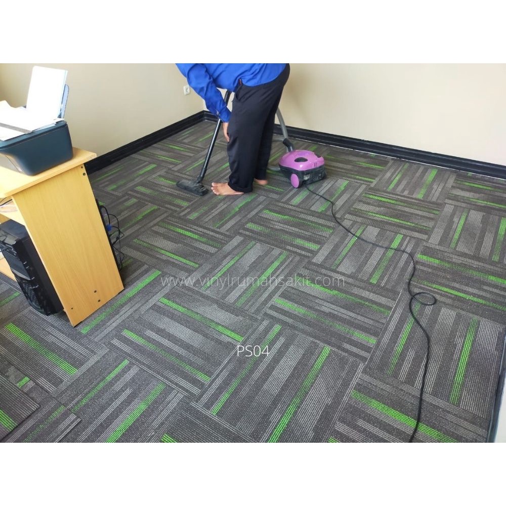 Jual Karpet Tile PARIS Motif Garis Tebal 7mm - Karpet Tile Kantor Murah ...